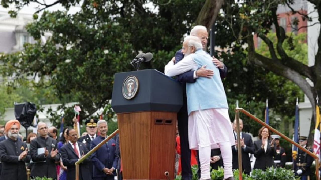 PM Modi receives 19-gun salute at the White House as mega ceremony ...