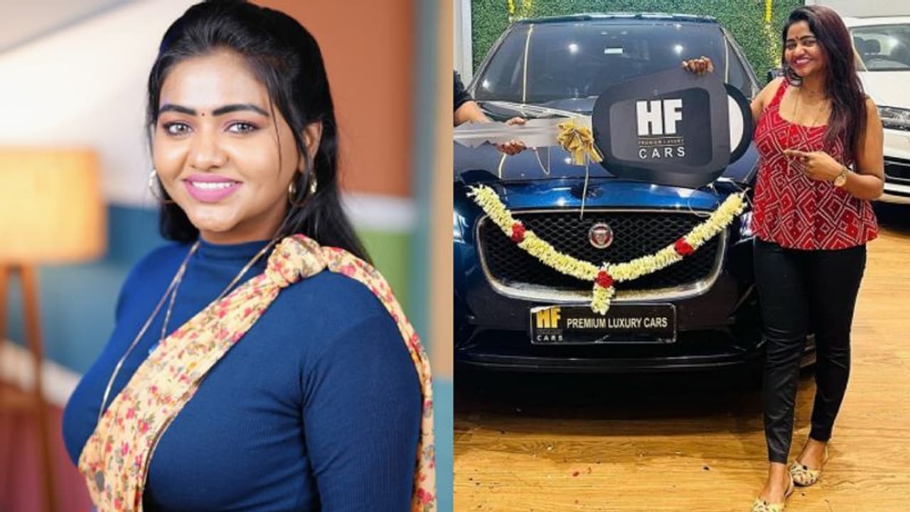 Shalu Shamu Jaguar car : பட வாய்ப்பே இல்ல... ஆனா ரூ.1 கோடி மதிப்புள்ள ...