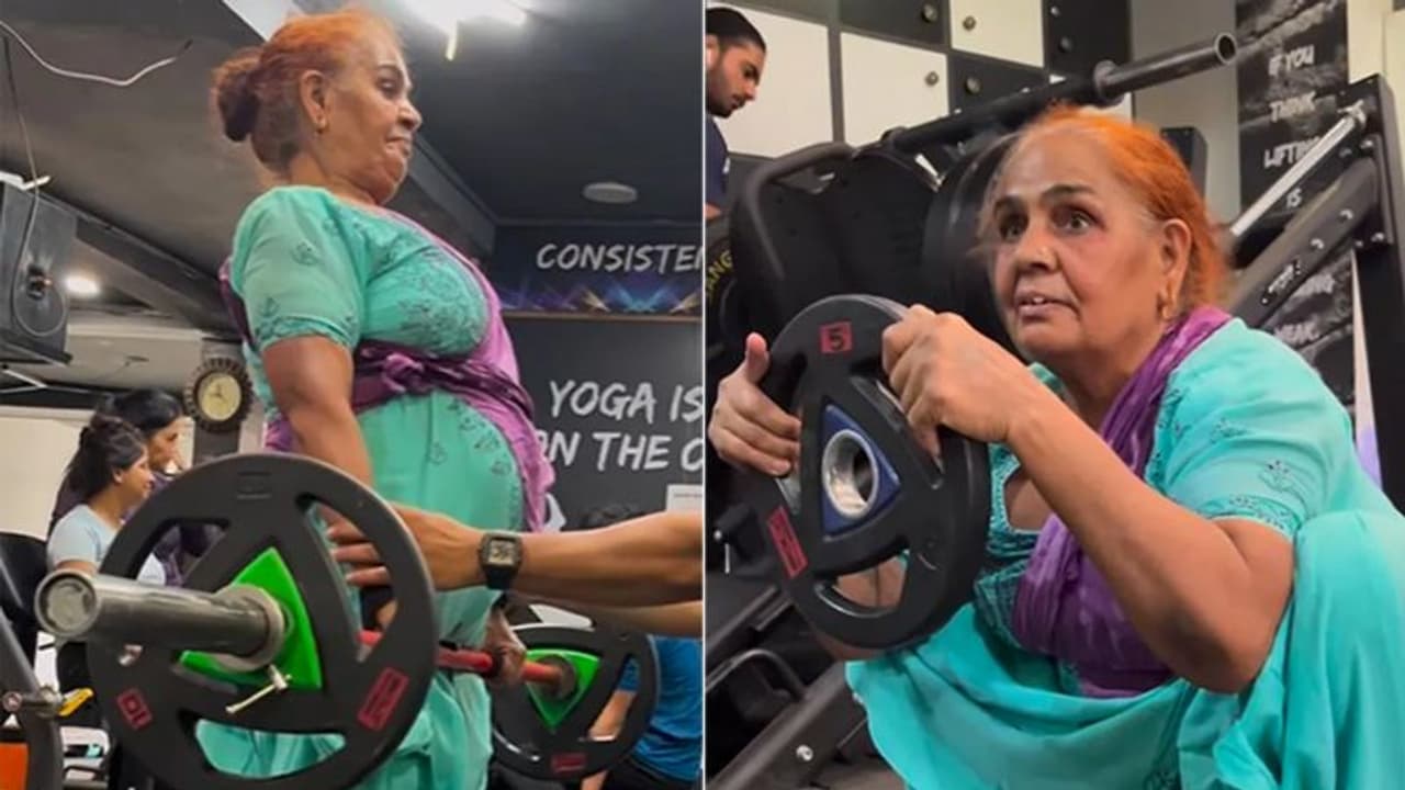 Age is just a number! Woman starts working out at age of 68, inspires ...