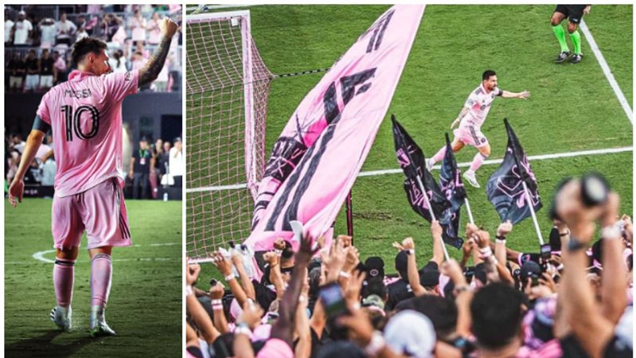 WATCH: Lionel Messi's goalazo fires Inter Miami into Leagues Cup 2023 ...