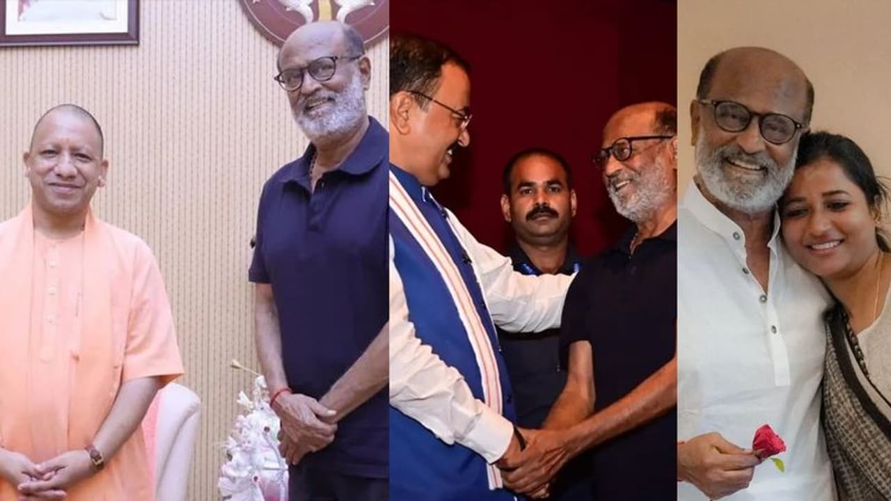 Rajinikanth Latest Photos: உ.பி.யை கலக்கும் 'ஜெயிலர்'! யோகி உள்ளிட்ட ...