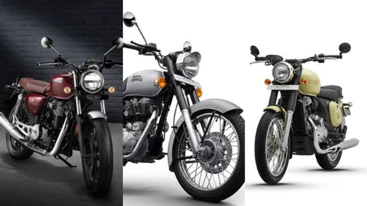 ராயல் என்ஃபீல்டு ஹண்டர் 350 vs ஹோண்டா CB 350 RS vs ஜாவா 42 - இவற்றில் ...