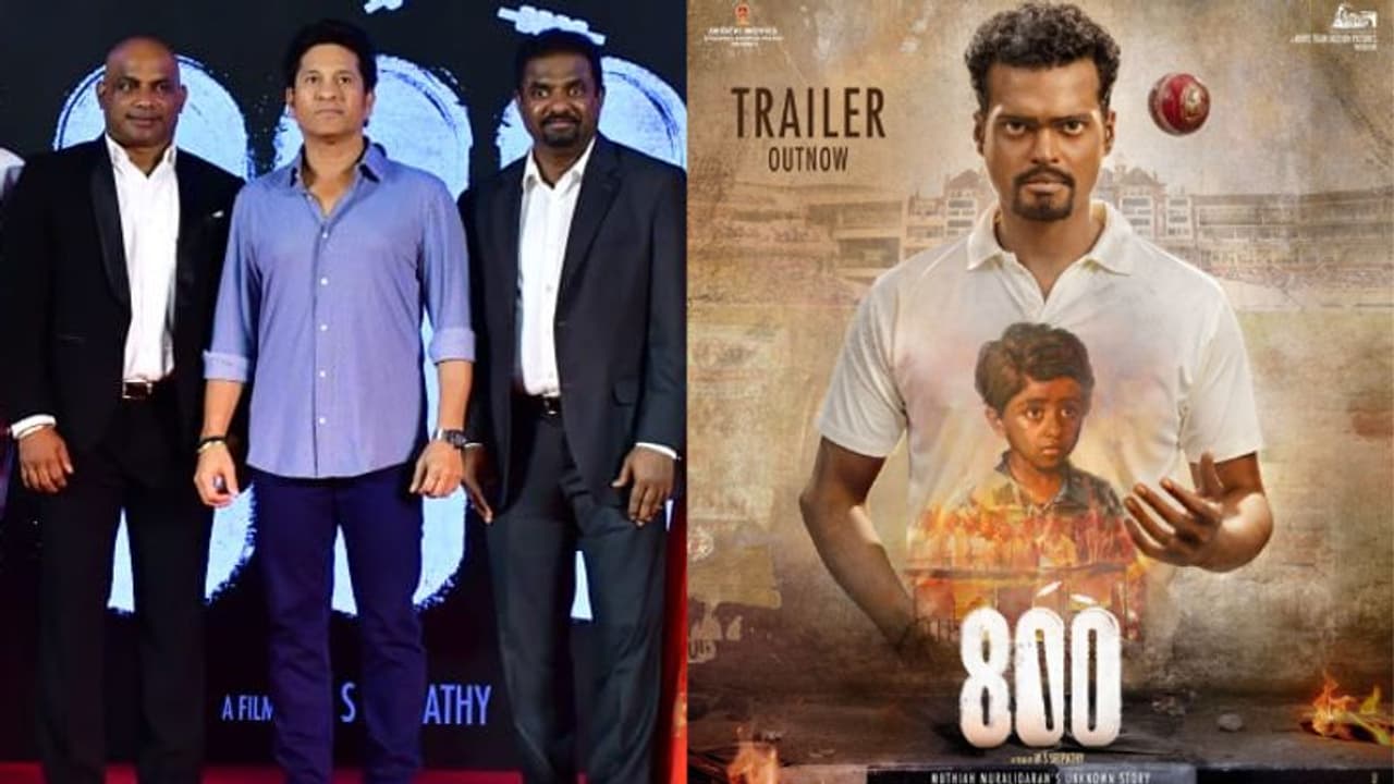 800 The Movie trailer : விஜய் சேதுபதி விலகிய முரளிதரன் பயோபிக் ...