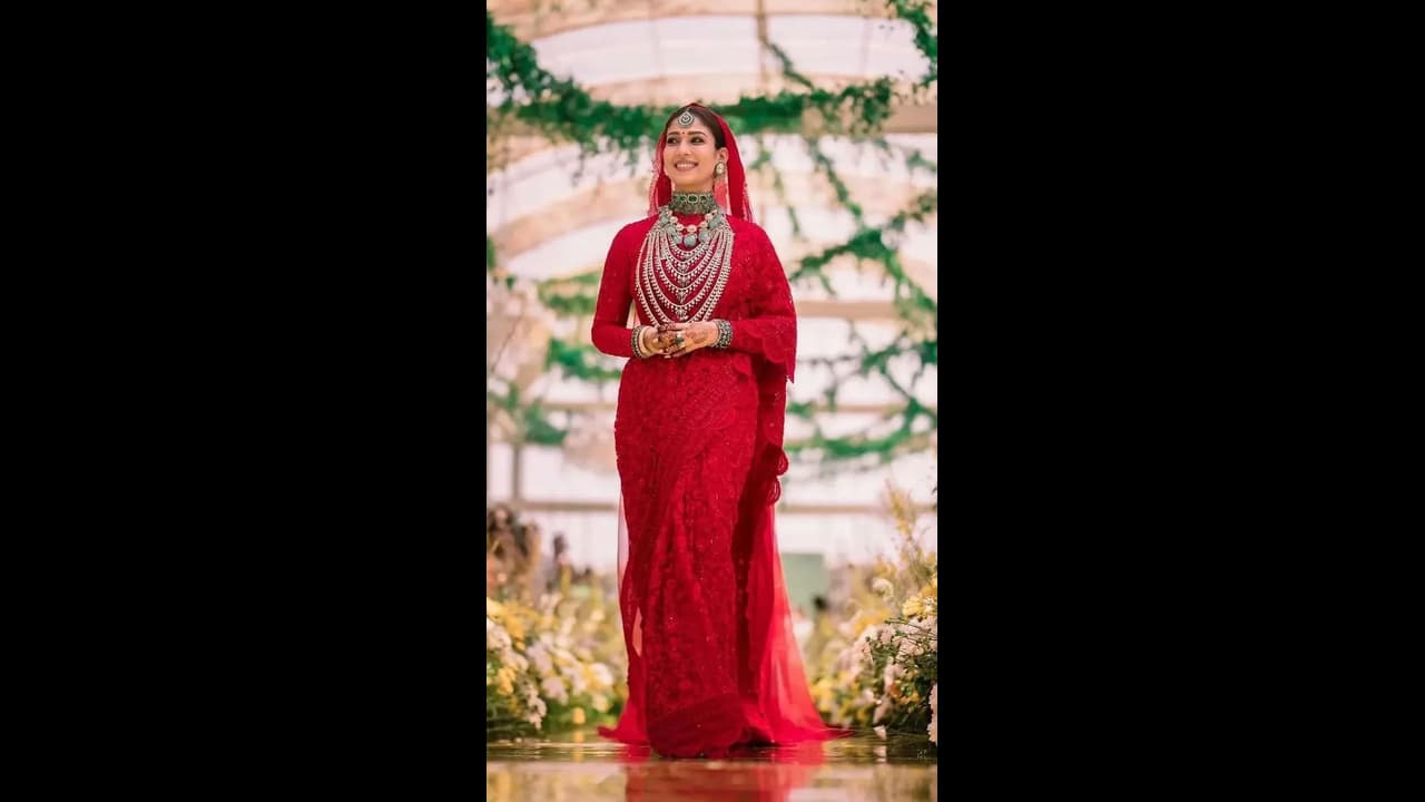 significance of red color in hindu weddings : நயன்தாரா முதல் பல ...