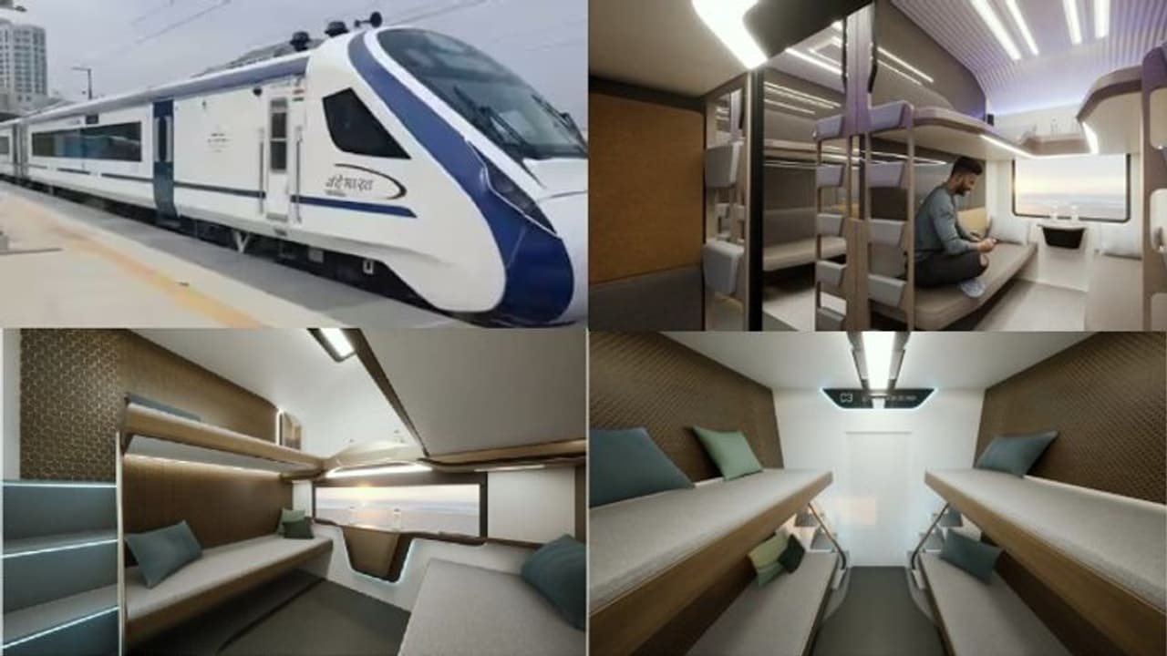 Inside Vande Bharat train’s new sleeper coaches (PHOTOS) | Asianet Newsable