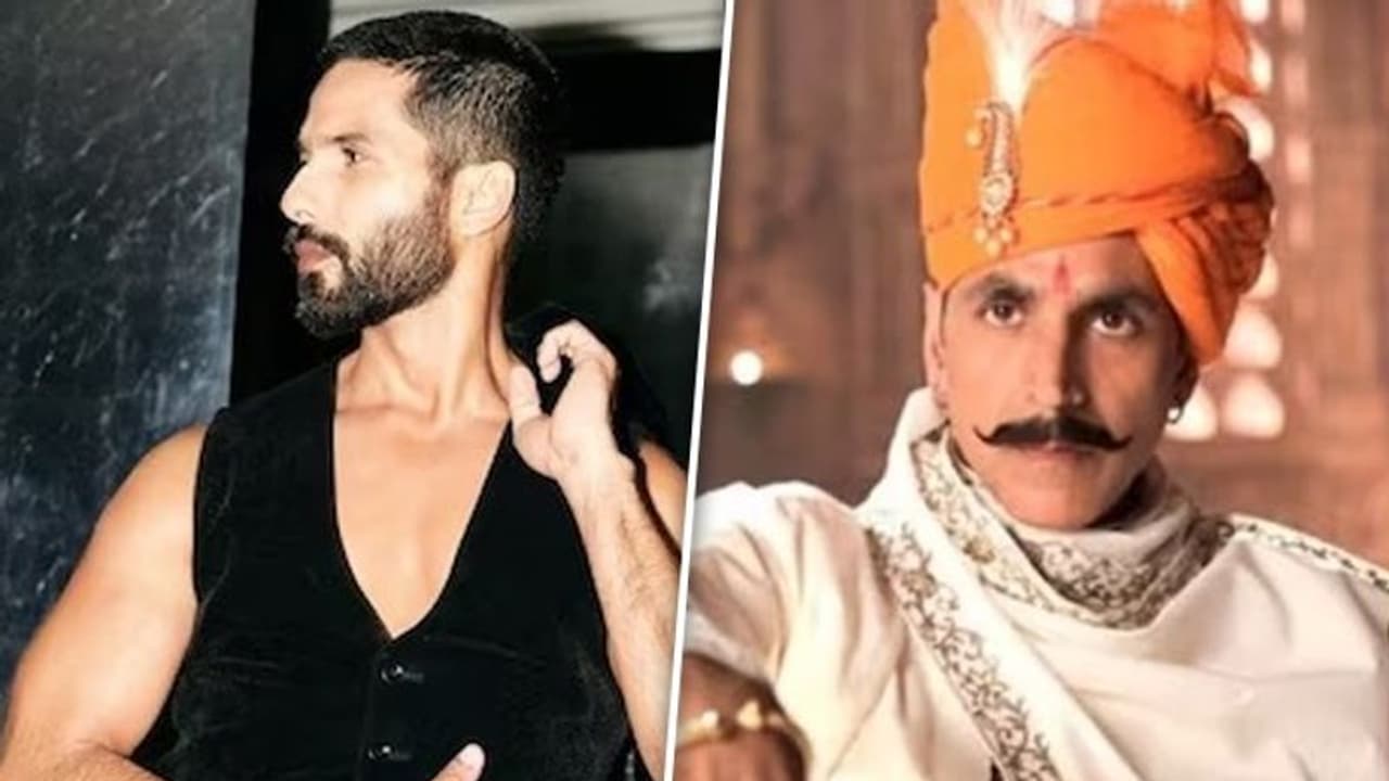 Is Shahid Kapoor taking potshots at Akshay Kumar? Actor's video clip ...