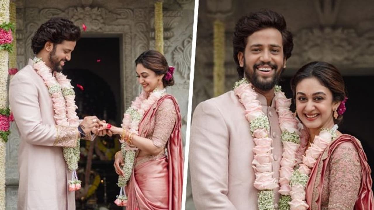 Aishwarya Arjun, Umapathy Ramaiah get engaged in Chennai; receive ...