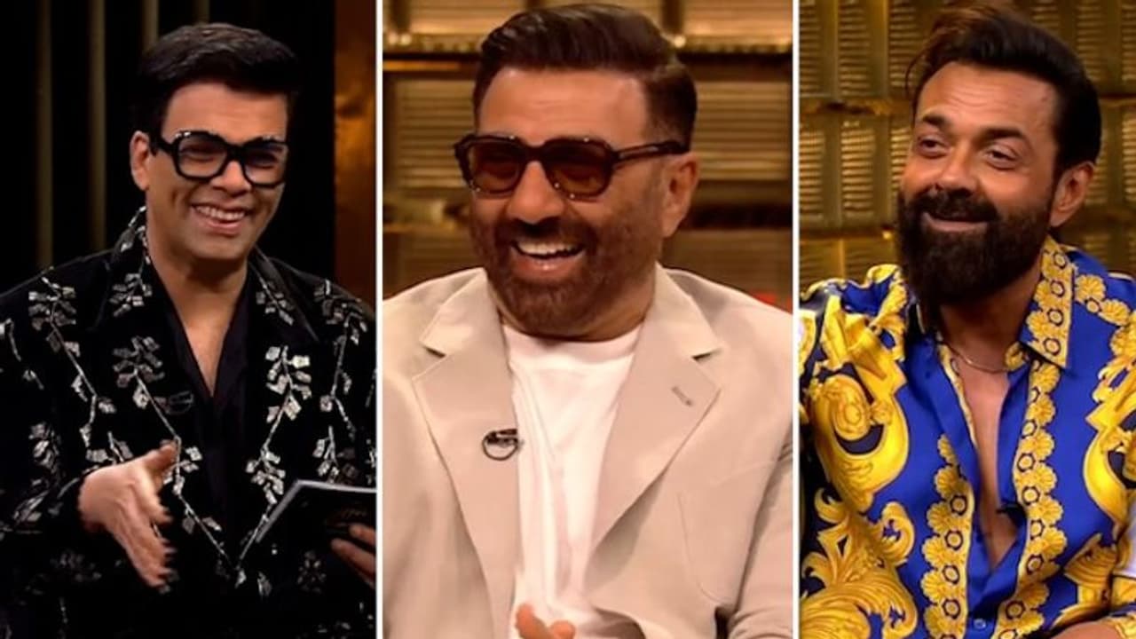 Koffee With Karan Season 8 EP 2: Bobby Deol praises dad Dharmendra in ...