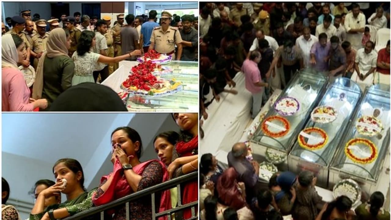 സഹപാഠികൾക്ക് കണ്ണീരിൽ കുതിർന്ന യാത്രാമൊഴിയേകി കുസാറ്റ്; രണ്ട് പെ ...