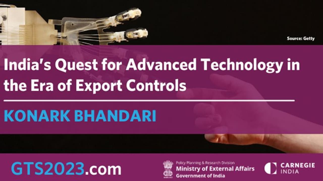 India’s Quest for Advanced Technology in the Era of Export Controls ...