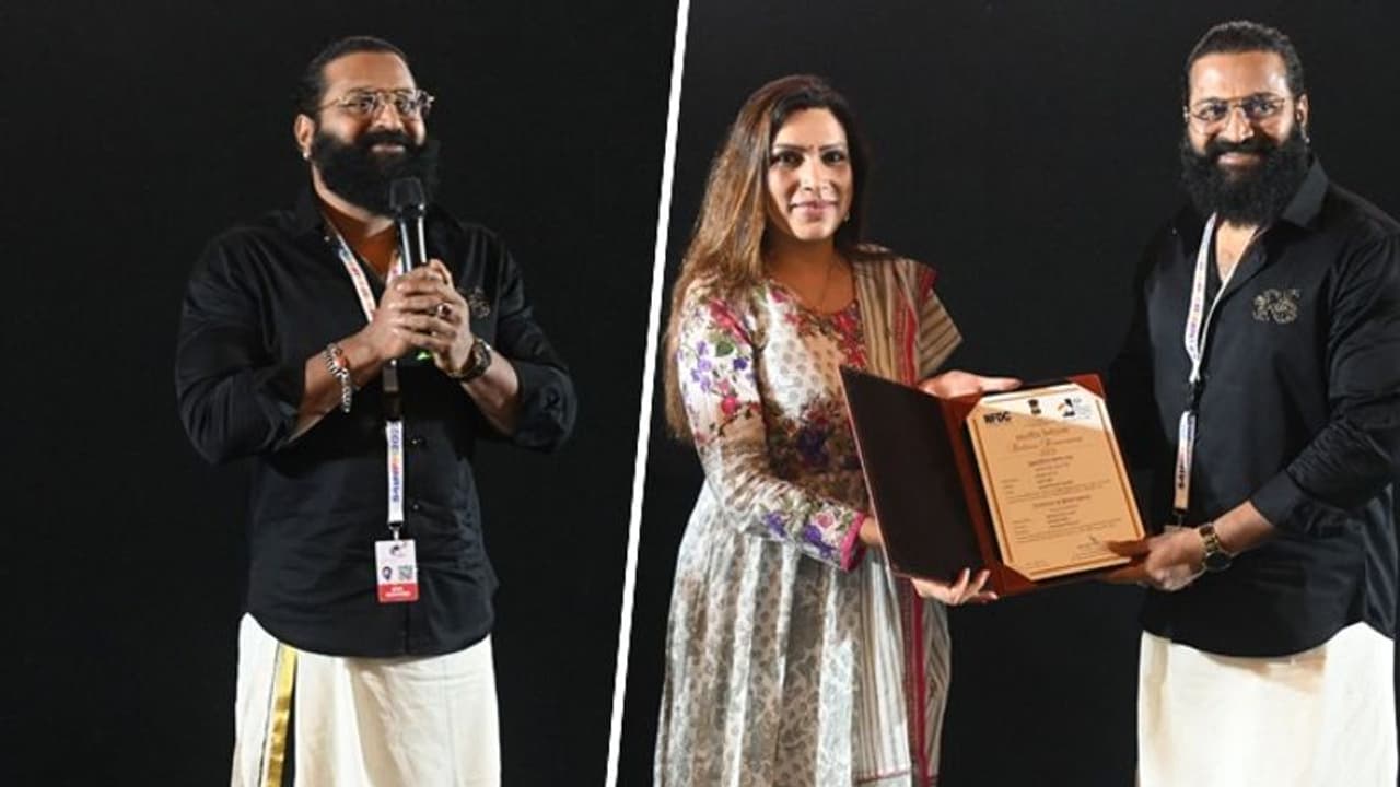 IFFI 2023: Rishab Shetty felicitated at Goa for Kantara [PICTURES ...