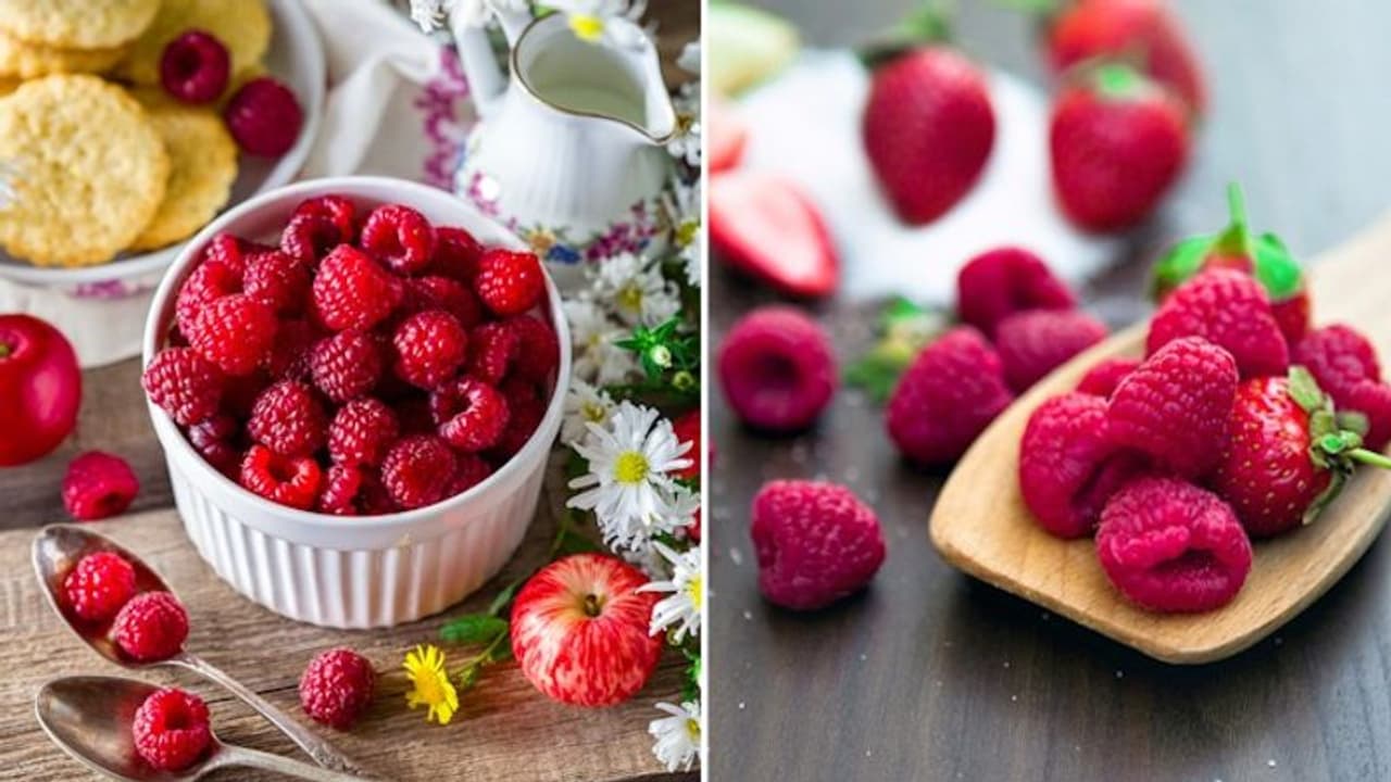 Heart health to Weight management: 7 benefits of including Raspberries ...