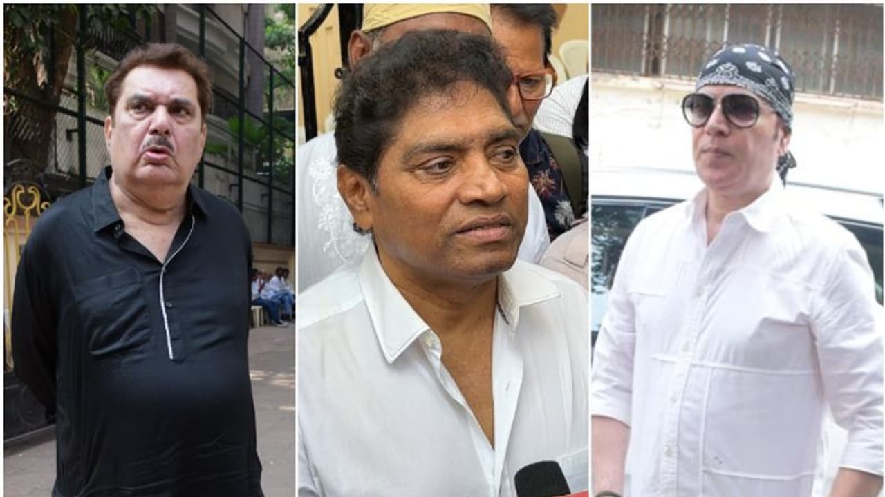 Junior Mehmood funeral: Johnny Lever, Aditya Pancholi, Raza Murad ...
