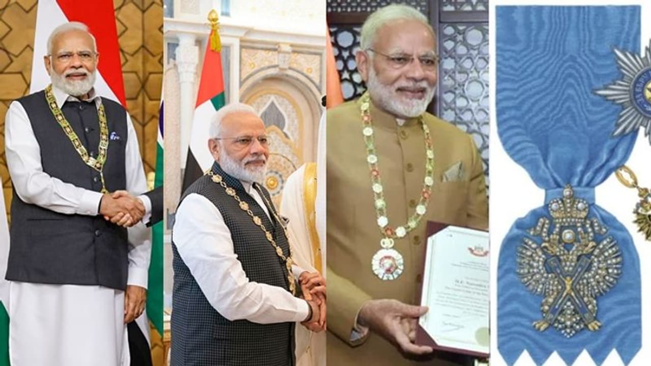 Narendra Modi received national awards of 14 nations 2014ರಲ್ಲಿ ...