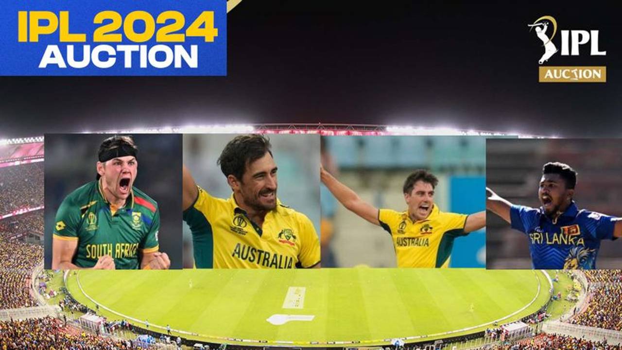IPL Auction 2024: ஐபிஎல் ஏலத்தில் அதிக தொகைக்கு ஏலம் எடுக்கப்பட்டு ...