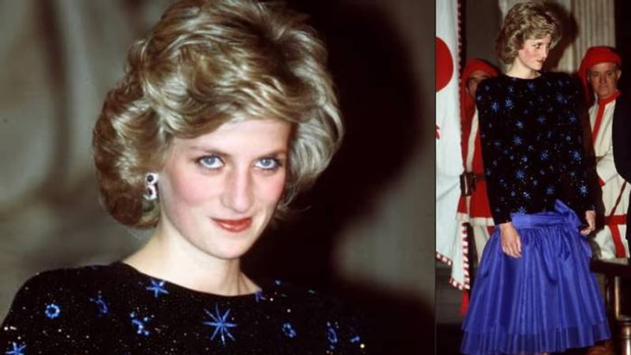 Princess Diana’s Royal Blue Dress : 9 கோடிக்கு விற்பனையான இளவரசி ...
