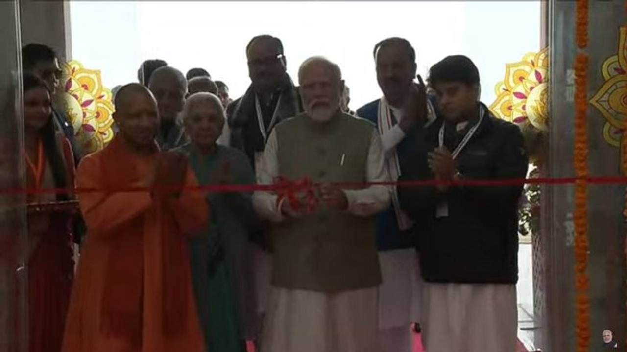 Historic moment: PM Modi inaugurates Maharishi Valmiki International ...
