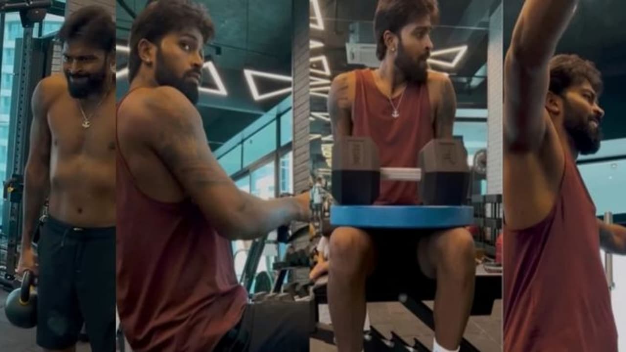 Hardik Pandya Gym Video: வெறித்தனமாக ஒர்க் அவுட் செய்யும் ஹர்திக் ...