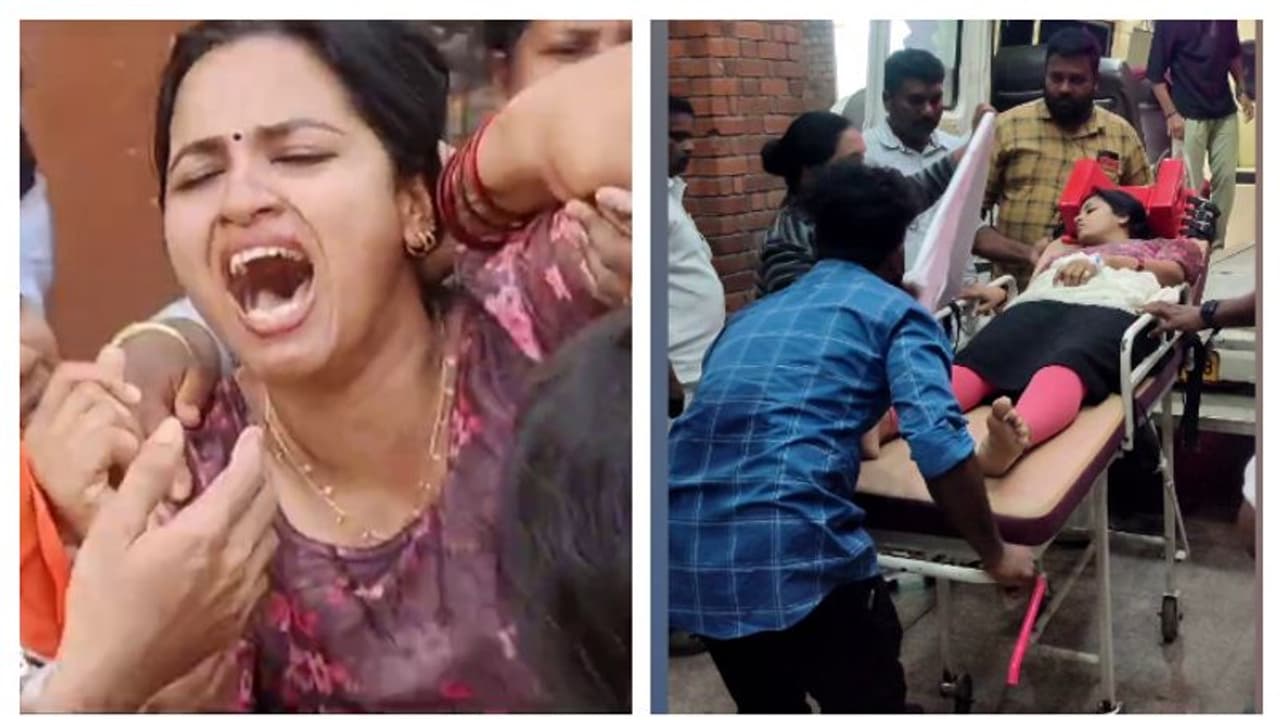 'പുരുഷ പൊലീസ് ലാത്തിക്ക് തലക്കടിച്ചു'; മേഘ രഞ്ജിത്തിൻ്റെ സ്ഥിതി ഗുരുതരം; മെഡിക്കൽ കോളേജി ...