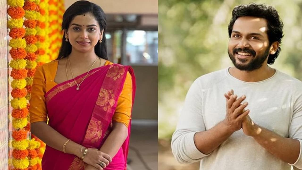 Karthi 27 Movie Title Mei Azhagan : விஜய் டிவி சீரியல் நடிகை ஹீரோயினாக ...
