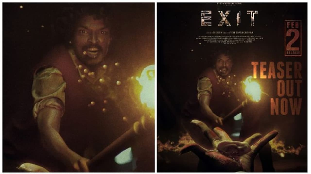 EXIT Teaser: பசங்க பட குழந்தை நட்சத்திரம் ஸ்ரீராம் ஹீரோவாக நடிக்கும் ...