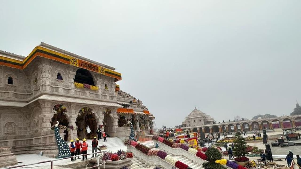 WATCH LIVE: Ram Mandir Pran Pratishtha ceremony from Ayodhya Dham ...