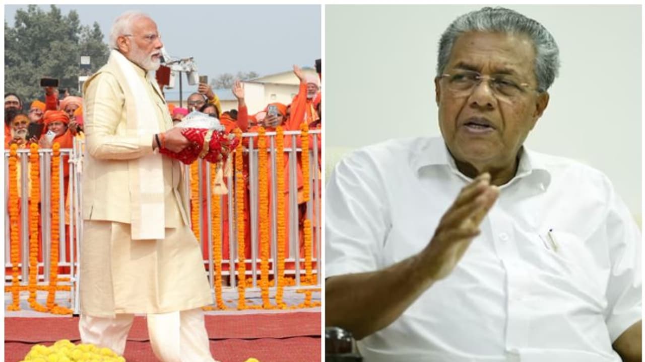 Kerala: CM Pinarayi Vijayan criticizes PM Modi over Ram Mandir ...
