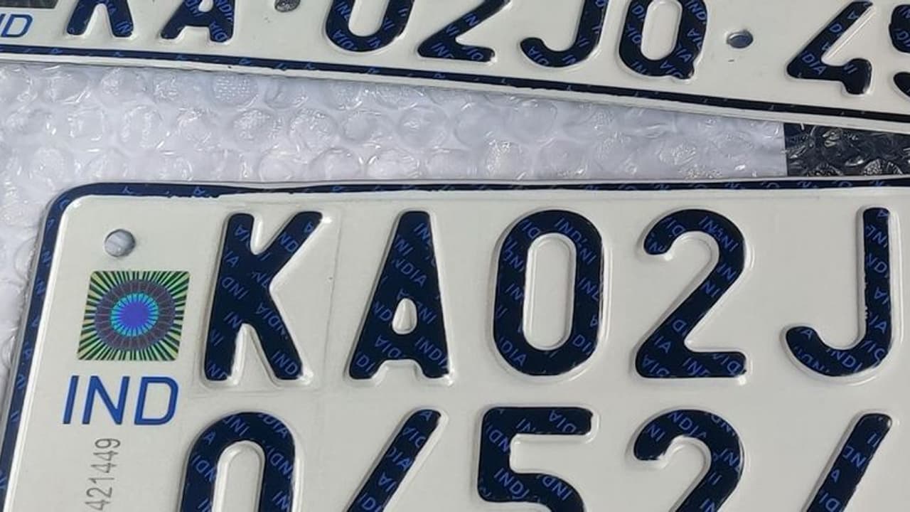 Karnataka grapples with the low adoption of high security number plates ...