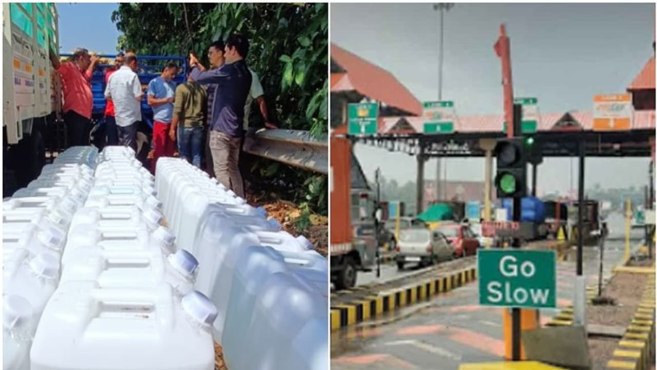 illicit liquor spirit seized from paliyekkara thrissur മറ്റു വാഹനങ്ങ ...