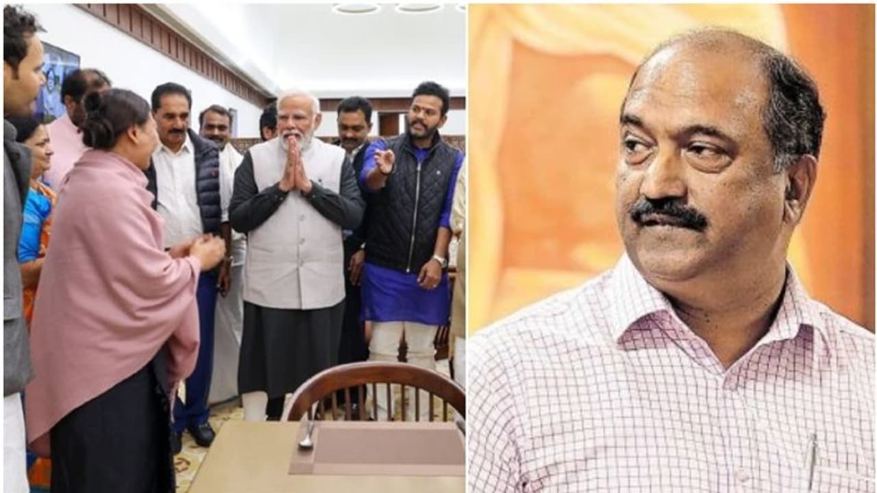 kn balagopal slams nk premachandran on his lunch with pm modi 'അത്രയും ...