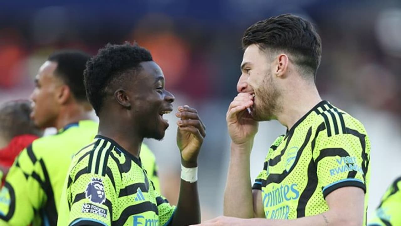 Arsenal hammer West Ham for statement win in EPL title race; Declan ...