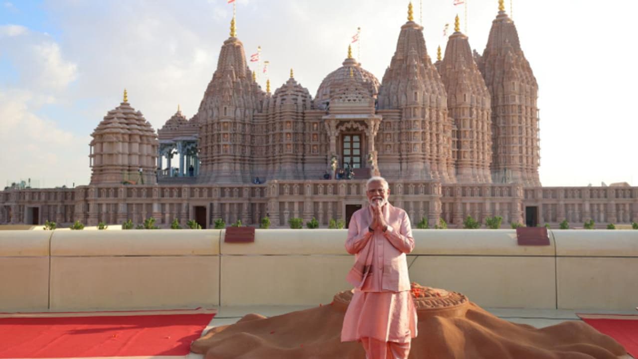 BAPS Hindu temple inaugurated by PM Modi in Abu Dhabi visited by over 3 ...