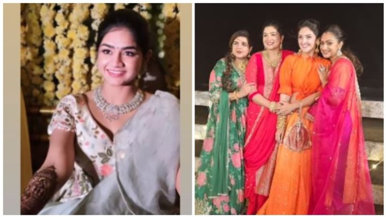 அனிதா விஜயகுமார் மகளுக்கு நடந்த மெஹந்தி கொண்டாட்டம்..! ஒன்று கூடிய ...