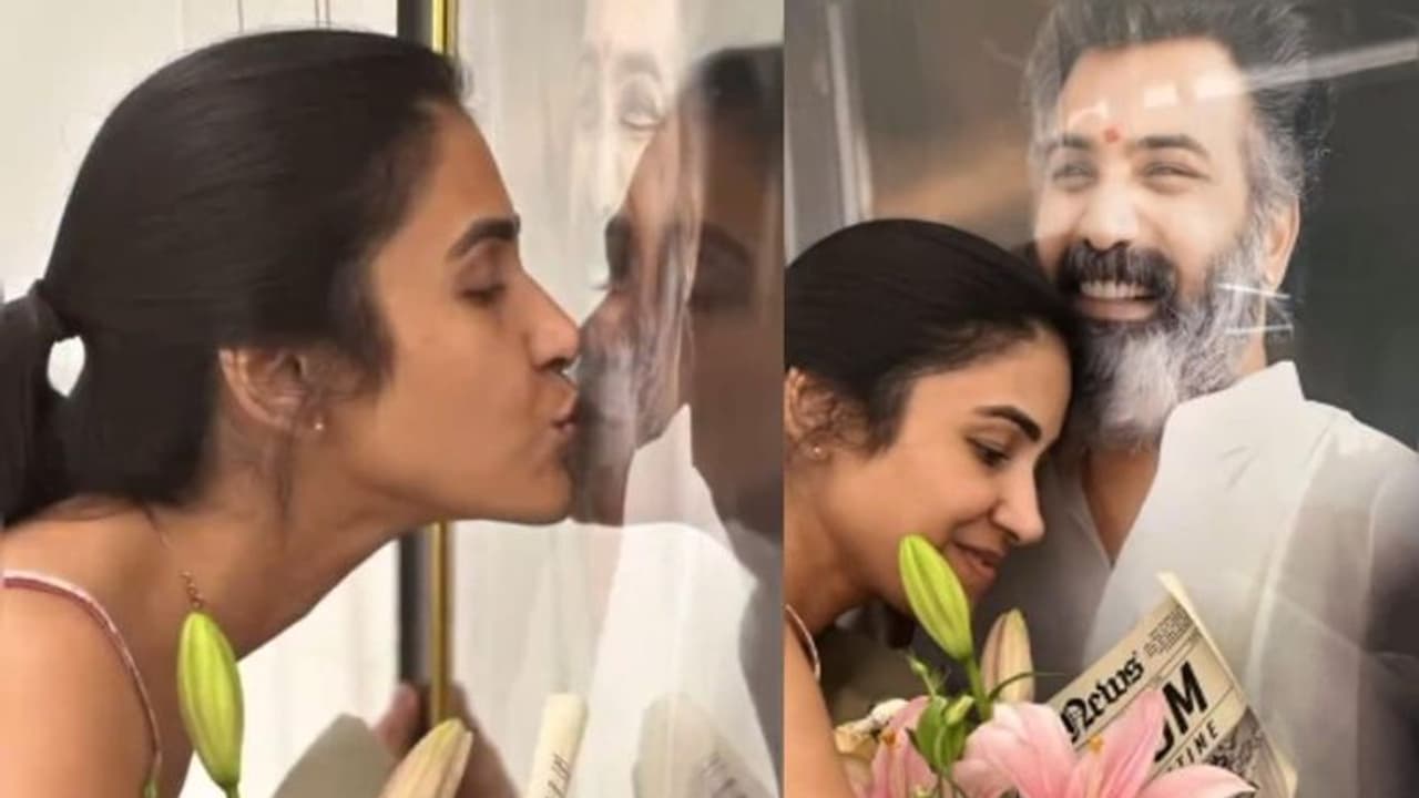 Alekhya Reddy kiss Her Husband Late Taraka Ratna Photo NSK | Alekhya ...