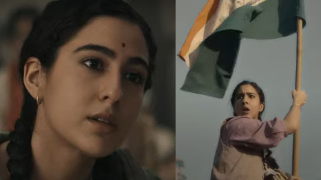 Ae Watan Mere Watan Trailer: सारा अली खान का करो या मरो का नारा, 1 झलक ...