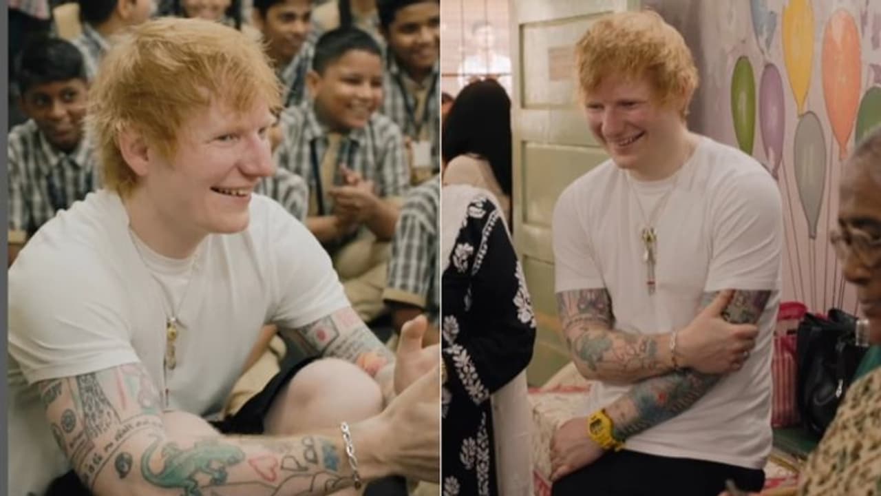 Ed Sheeran begins 6-city India tour in Pune, thanks fans for warm ...
