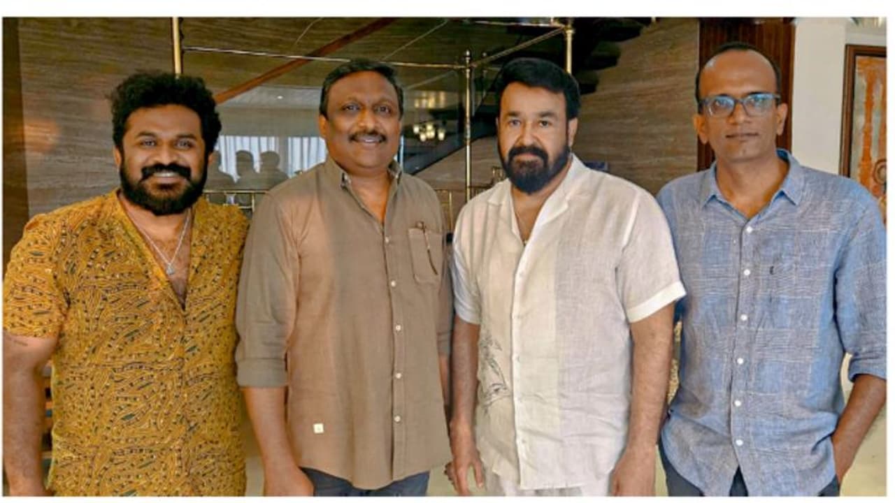 Malayalam actor Mohanlal announces his 360th film with Tharun Moorthy ...