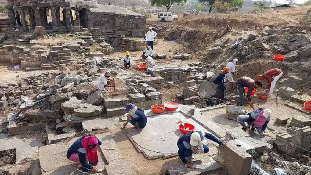 Archaeological discovery: Two temple foundations built by Yadava ...