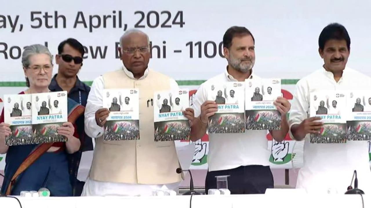 Lok Sabha polls 2024: Congress manifesto promises electoral reform ...