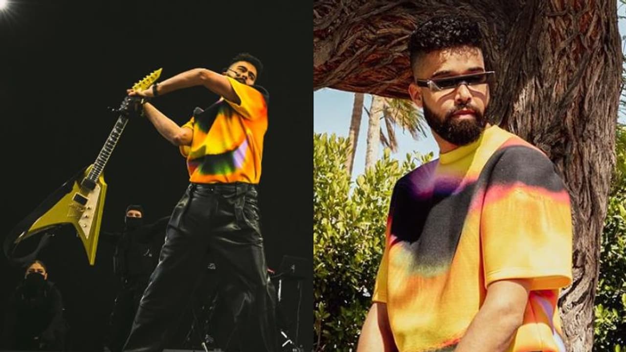 AP Dhillon responds to his breaking guitar incident at Coachella ...