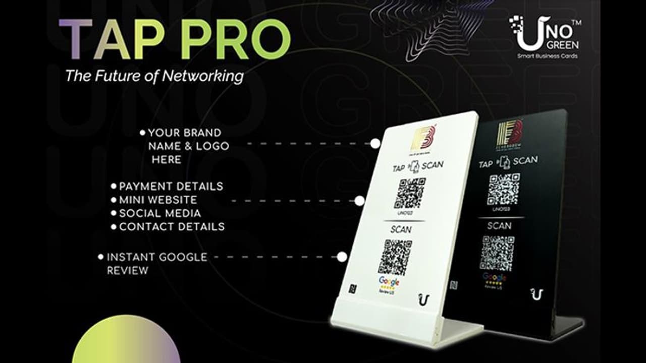 Revolutionizing Local Businesses: Tap Pro NFC Standee by UnoGreen ...