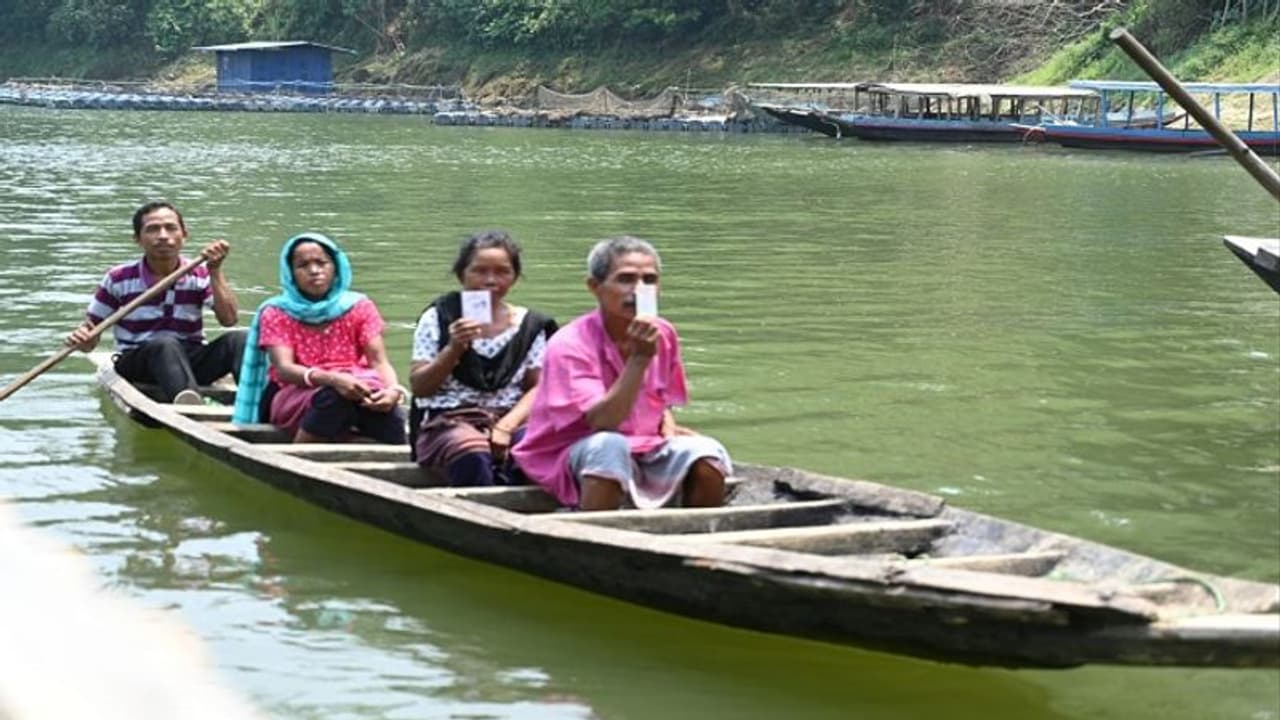 Lok Sabha Elections 2024 Voters In Remote Tripura Region Brave Waters 9641