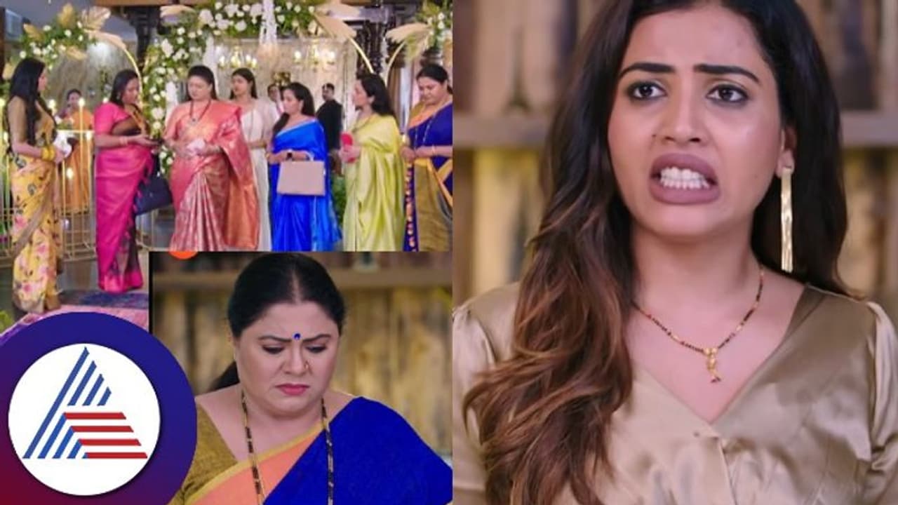 Amruthadhare serial: ರೋಲ್ಡ್ ಗೋಲ್ಡ್ ಕೊಟ್ಟ ಅತ್ತೆಯ ಮರ್ಯಾದೆ ಉಳಿಸಲು ನಿಂತ ಮಹಿ ...