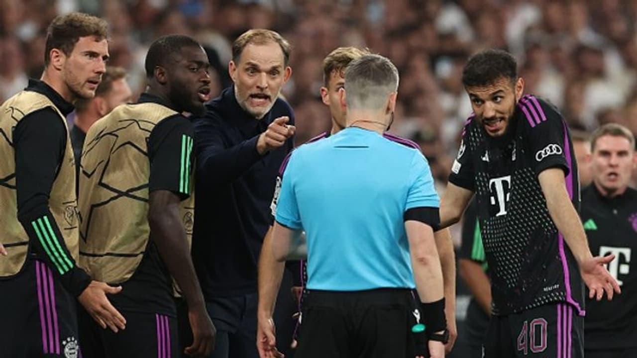 Champions League 2023-24: New angle of controversial offside incident ...