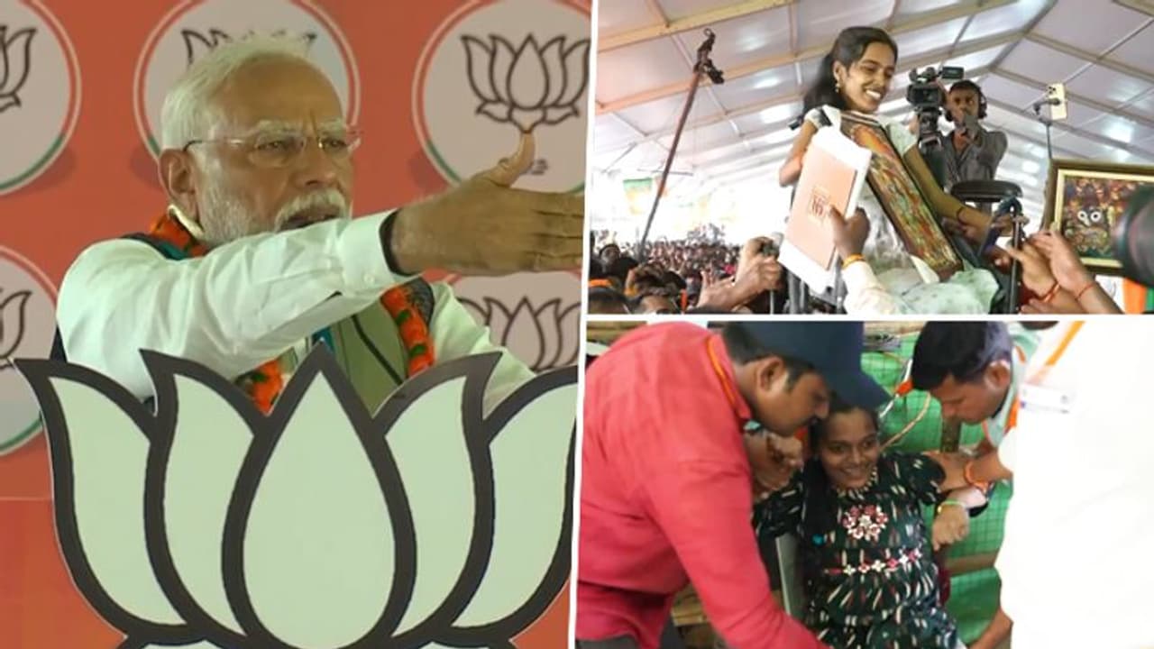 PM Modi's kind gesture towards specially-abled women in Telangana's ...