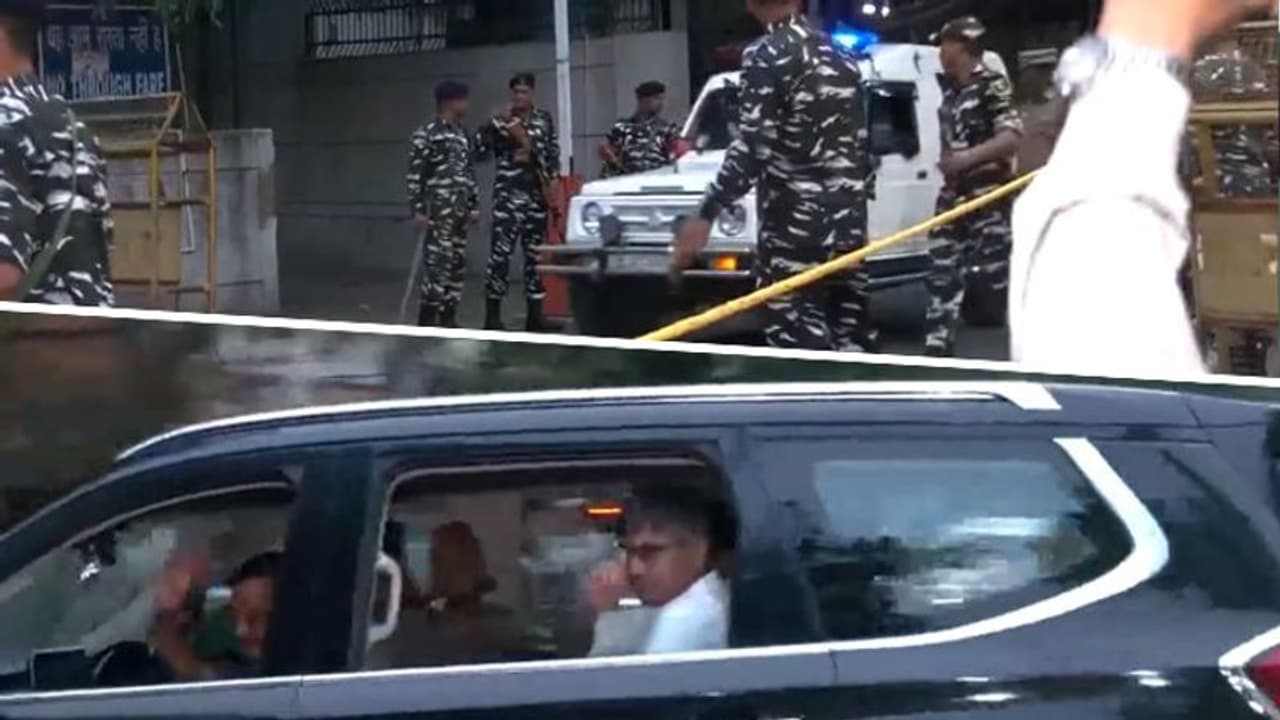 Delhi CM Arvind Kejriwal released from custody, leaves Tihar Jail ...