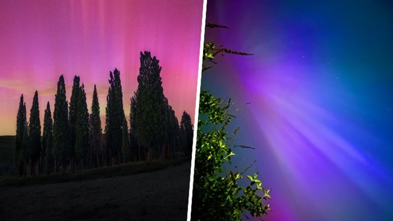Northern lights illuminate sky as extreme solar storm hit Earth ...