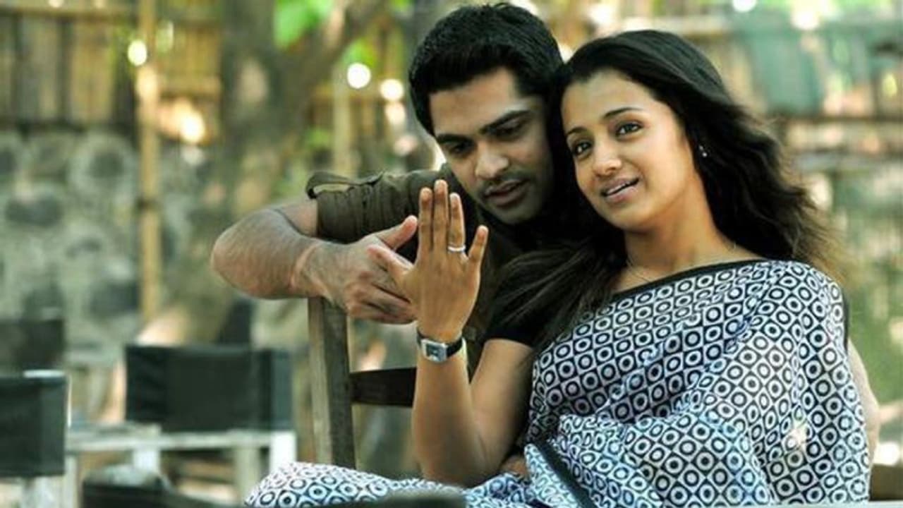 Simbu and Trisha in VTV : Flashback : முத்தக்காட்சி.. மெய்மறந்த STR ...