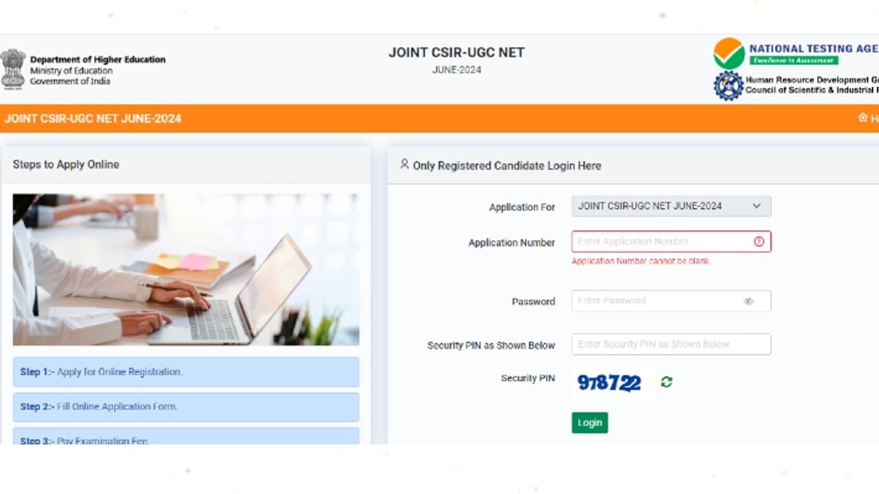 CSIR UGC NET Exam June 2024 रजिस्ट्रेशन डेट बढ़ी, csirnet.nta.ac.in पर ...