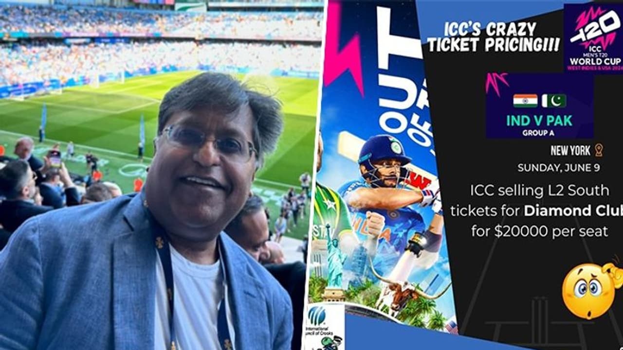 T20 World Cup 2024: $20,000 per seat for India vs Pakistan game; Lalit ...